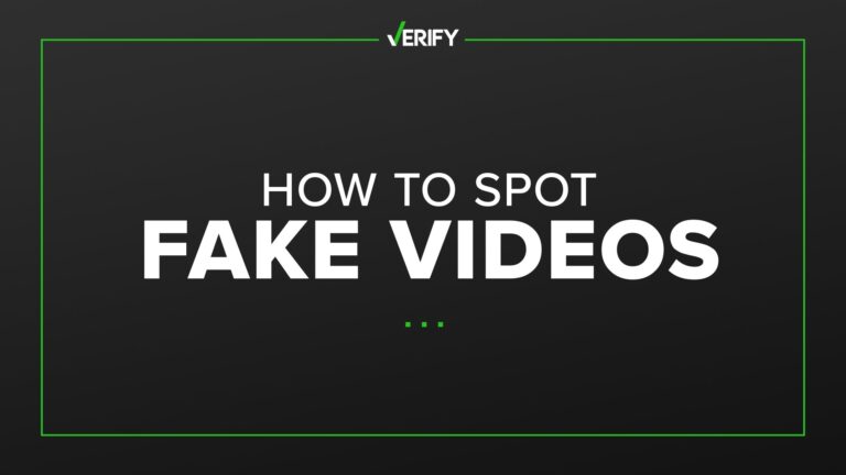 Tips On How to Spot Fake/Manipulated Videos - Debunk Media Initiative